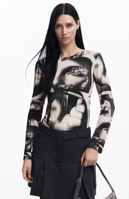 Desigual Surrealismo Long Sleeve T-shirt