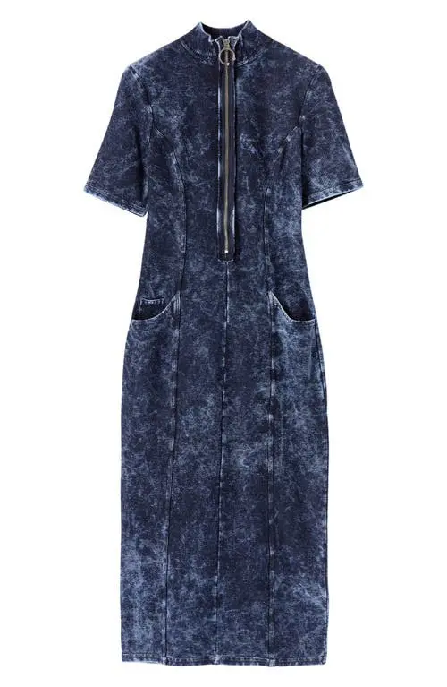Desigual Zip-up Denim Dress