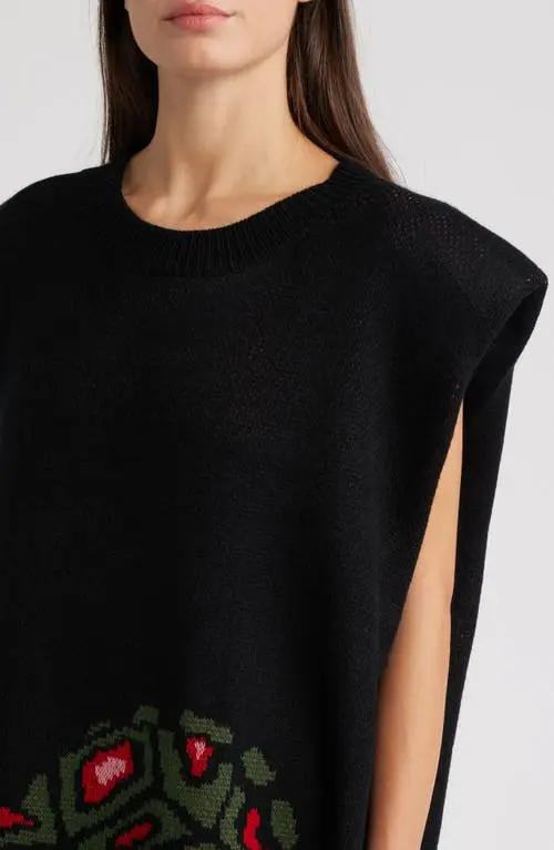 DRESSED IN LALA Big Reputation Oversized Maxi Sweater Dress