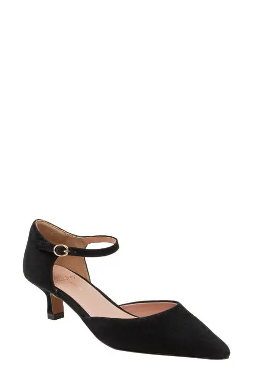 Linea Paolo Carey Ankle Strap Pumps - Black