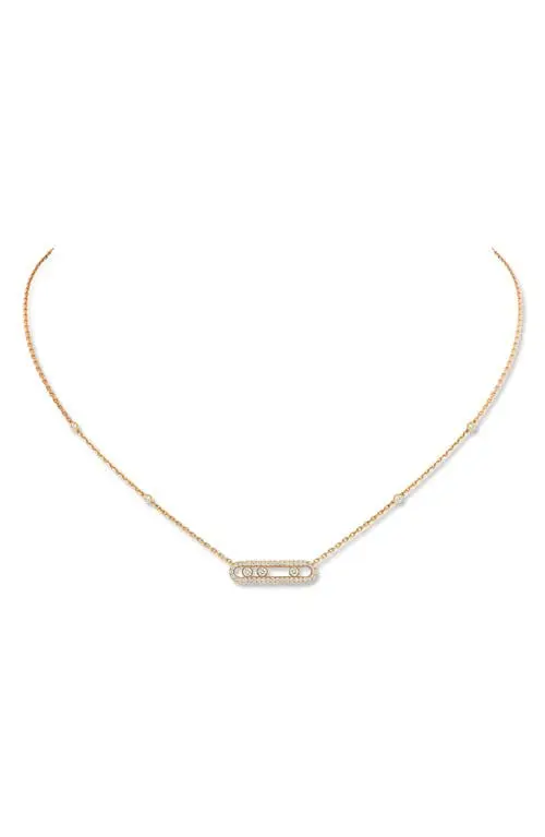 Messika Baby Move Diamond Necklace - Yellow Gold