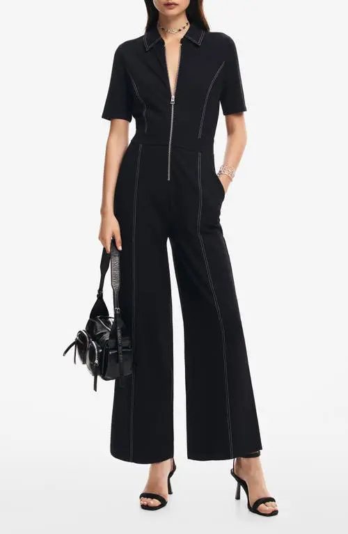 Desigual Newcastle Wide Leg Jumpsuit