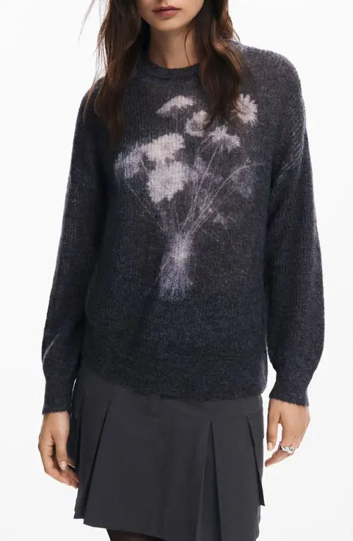 Desigual Mississauga Bouquet Crewneck Sweater