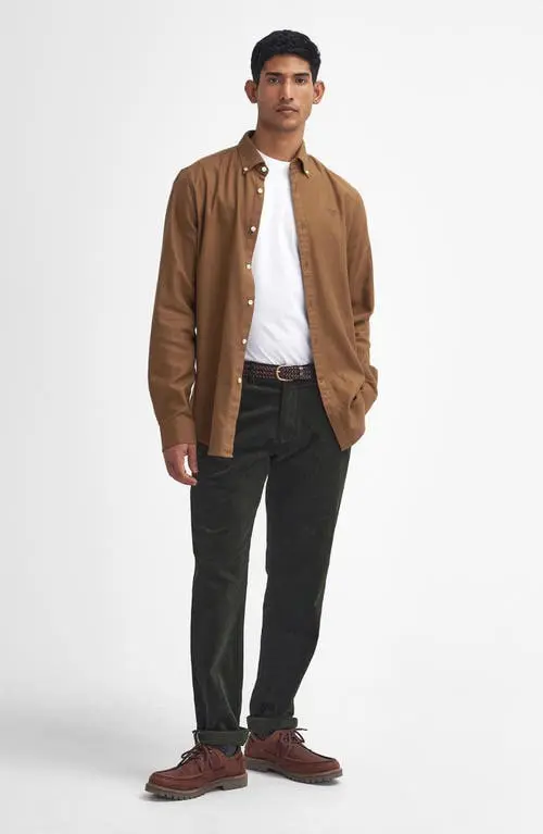 Barbour Tailored Fit Cotton Stretch Corduroy Chinos