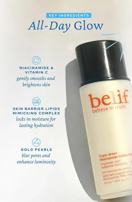 Belif Super Drops Niacinamide Vitamin C Glow Serum - None