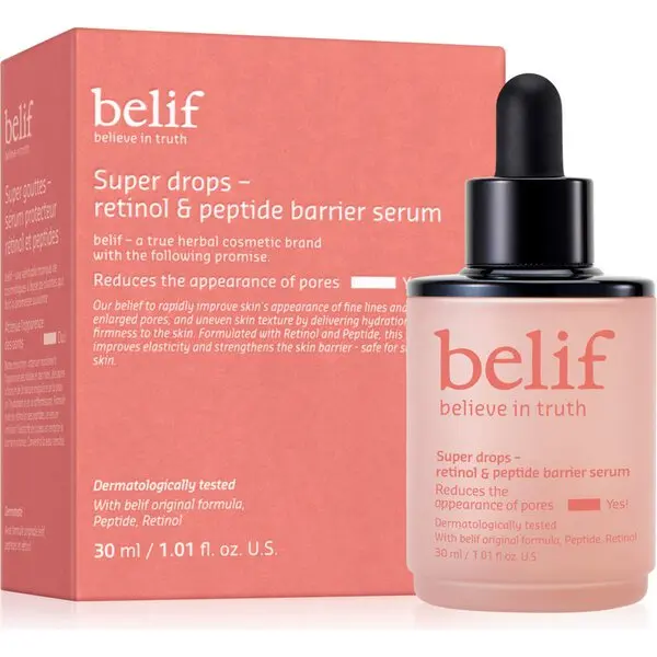 Belif Super Drops Retinol & Peptide Barrier Serum - None