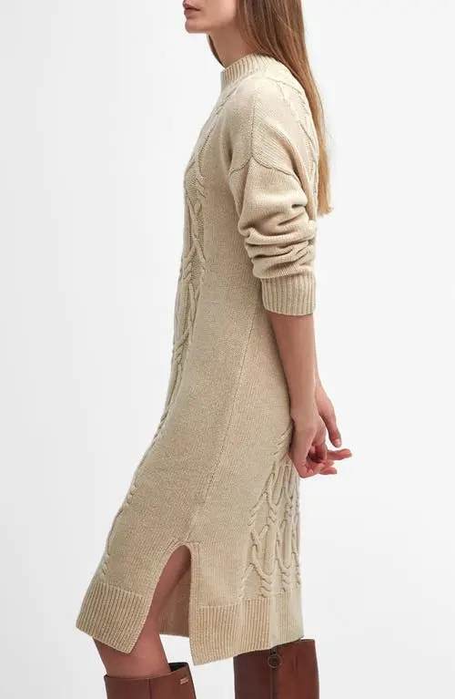 Barbour Elisha Long Sleeve Wool Blend Sweater Dress
