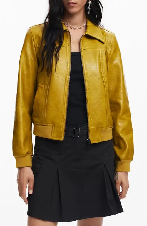 Desigual Helsinki Faux Leather Jacket