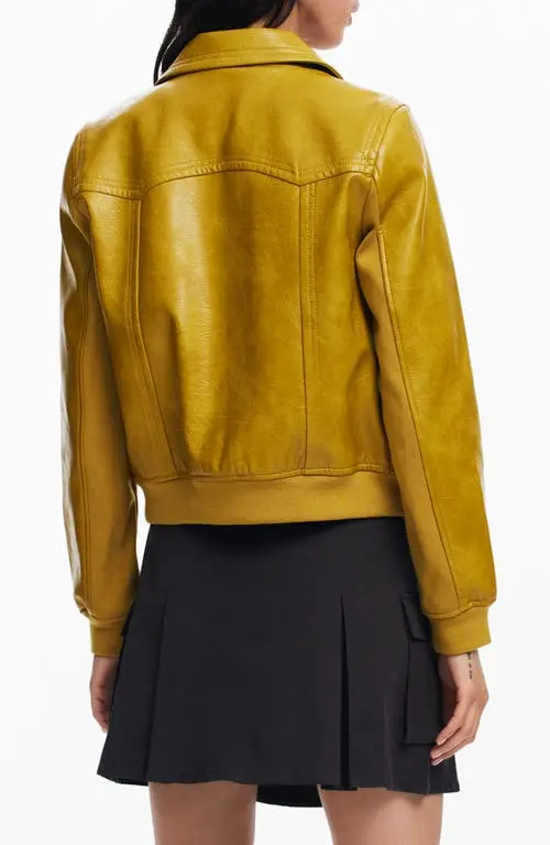 Desigual Helsinki Faux Leather Jacket