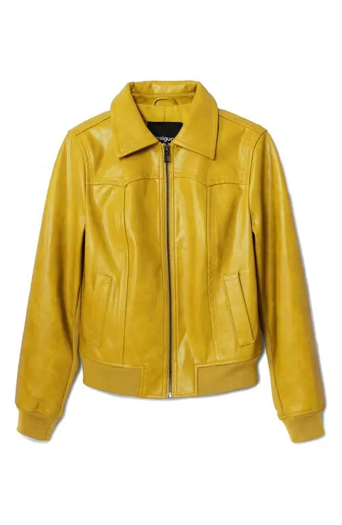 Desigual Helsinki Faux Leather Jacket