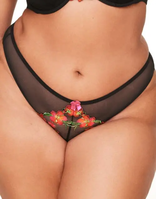 ADORE ME Daphne Bikini Panties - Black