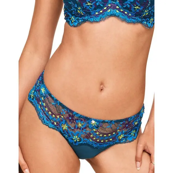 ADORE ME Nicholette Cheeky Panties - Floral Blue
