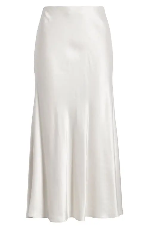 Rails Anya Satin Midi Skirt - Ivory