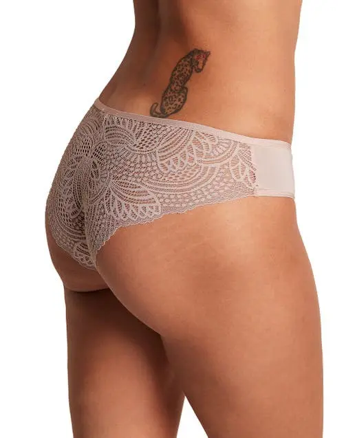 ADORE ME Beatrice Cheeky Panties - Light Beige