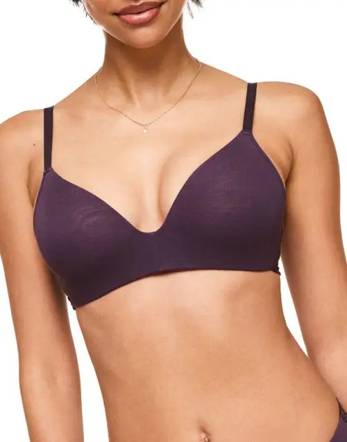 ADORE ME Harlowe Contour Plunge Bra - Dark Purple