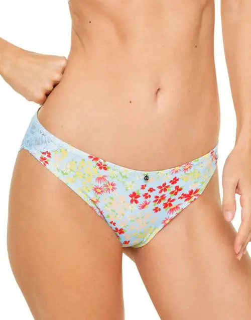 ADORE ME Mathilda Bikini Panties - Ditsy Blue