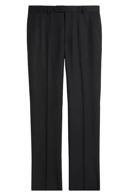 Samuelsohn Roica Flat-front Straight Leg Dress Pants