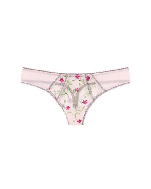 ADORE ME Rosa Thong Panties - Floral Purple