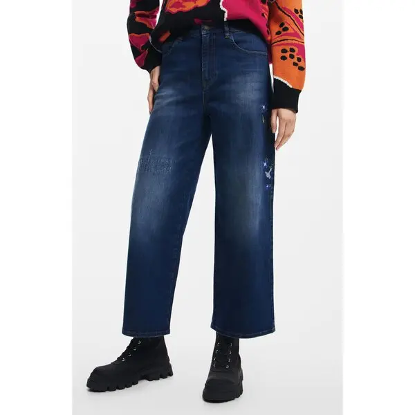 Desigual Aimar Wide Leg Jeans