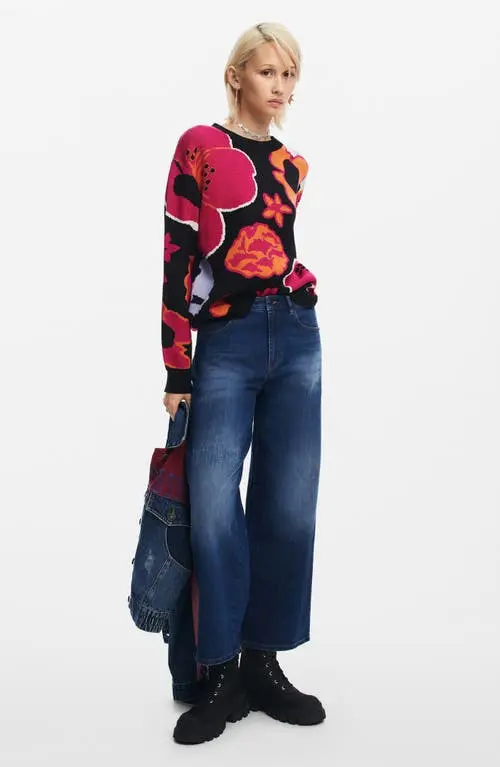 Desigual Aimar Wide Leg Jeans