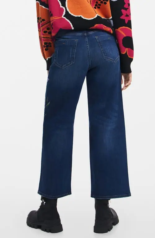 Desigual Aimar Wide Leg Jeans