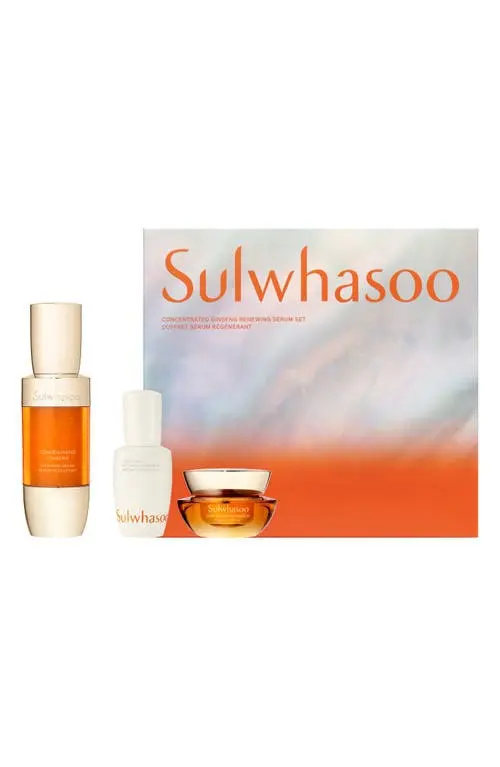 SULWHASOO Concentrated Ginseng Renewing Serum Set $284 Value - No Color