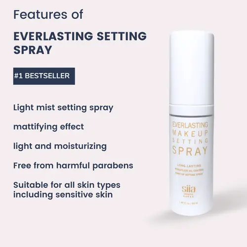 SIIA COSMETICS Everlasting Makeup Setting Spray