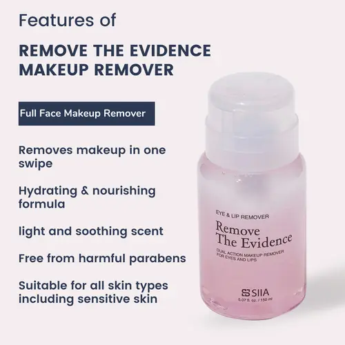 SIIA COSMETICS Remove The Evidence - None