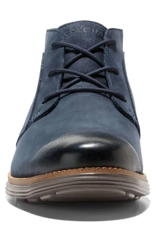 Cole Haan Original Grand Chukka Boot Navy leather Men size 8 Cole Haan Originalgrand Chukka Boot - Navy Blaze | Editorialist main image 4