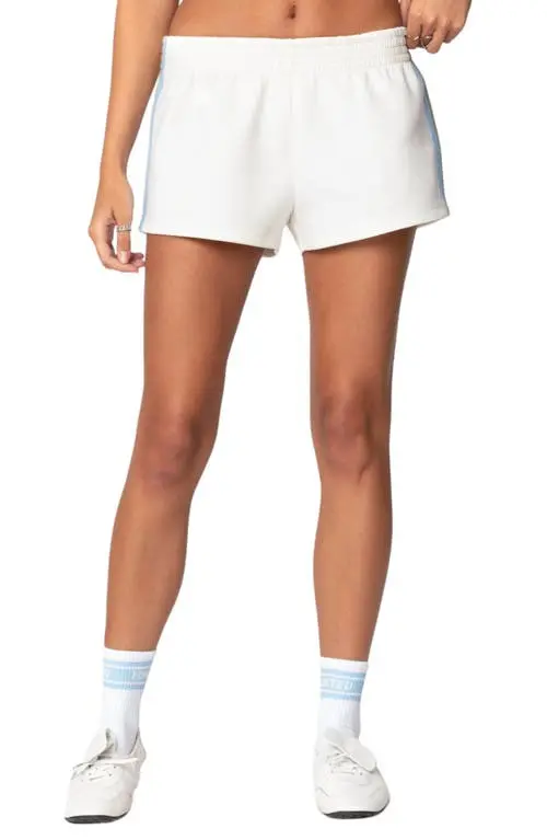 EDIKTED Izzie Side Stripe Low-rise Shorts