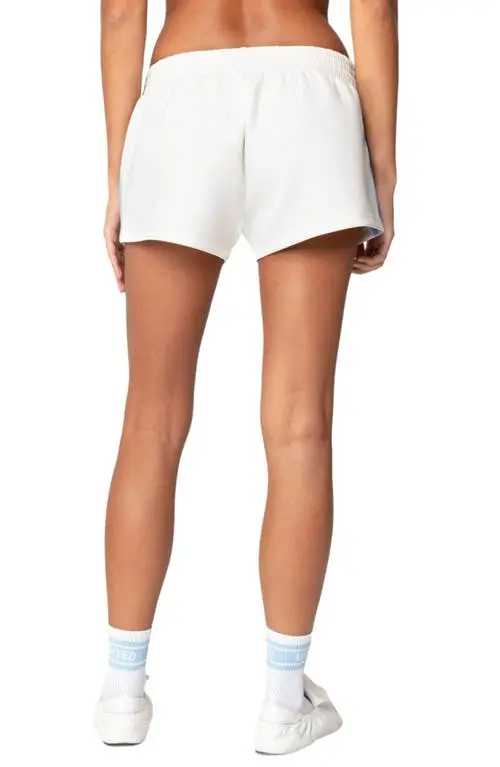 EDIKTED Izzie Side Stripe Low-rise Shorts