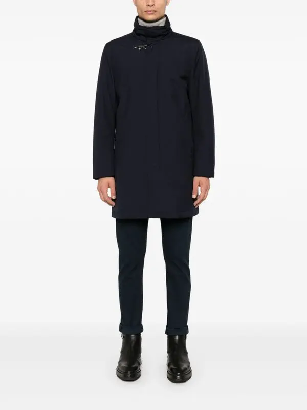 FAY Gancini-buckle Coat