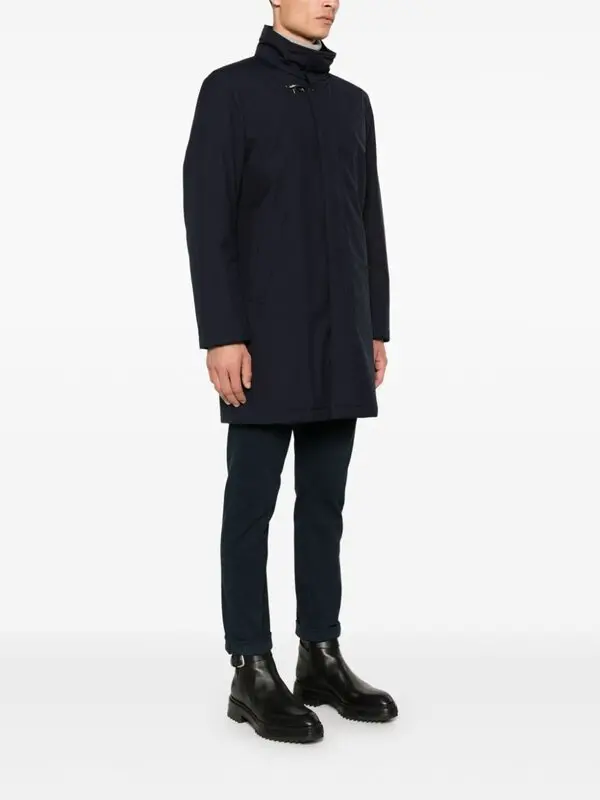 FAY Gancini-buckle Coat