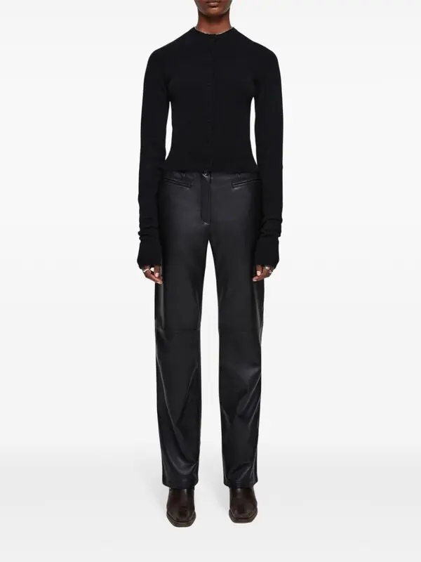 RE/DONE Crew-neck Cashmere Cardigan