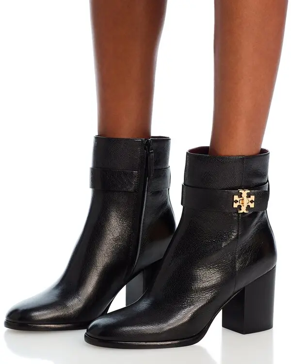 Tory Burch T Lock High Heel Ankle Boots