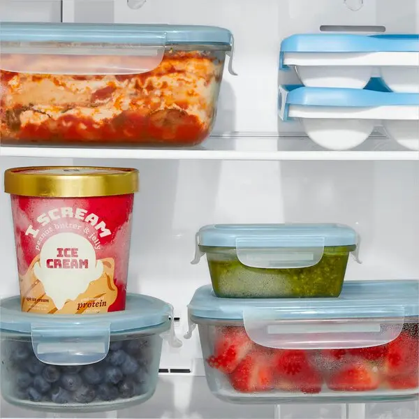 OXO 12 Piece Smart Seal Glass Food Storage Container Set