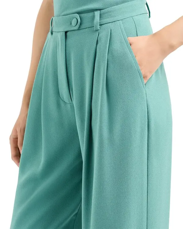 Emporio Armani Stretch Polyester Trousers