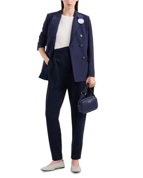 Emporio Armani Texturized Jersey Trousers