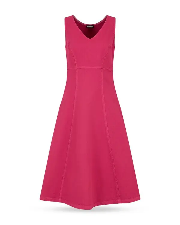 Emporio Armani Sleeveless Midi Dress