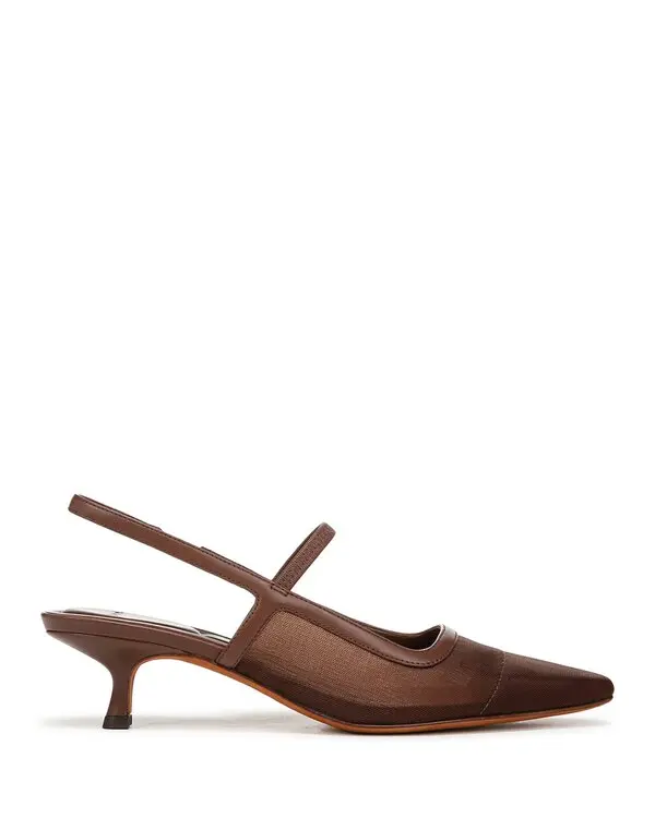 Vince Venice Pointed Toe Slingback Pumps