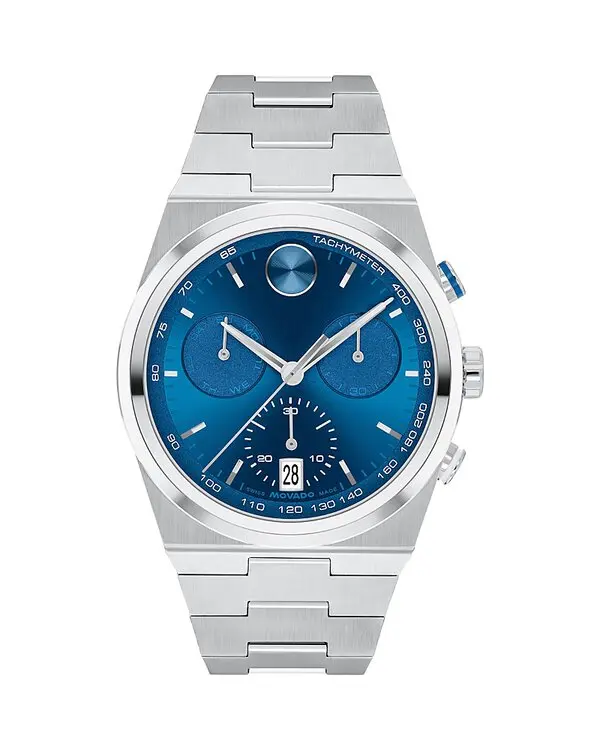 Movado Quest Chronograph - Blue/silver