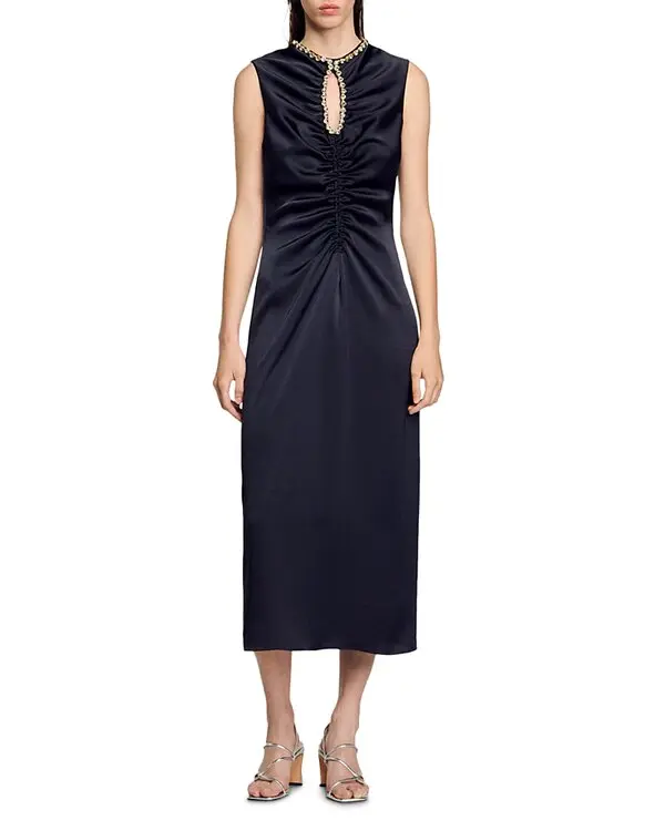 Sandro Iceberg Midi Dress