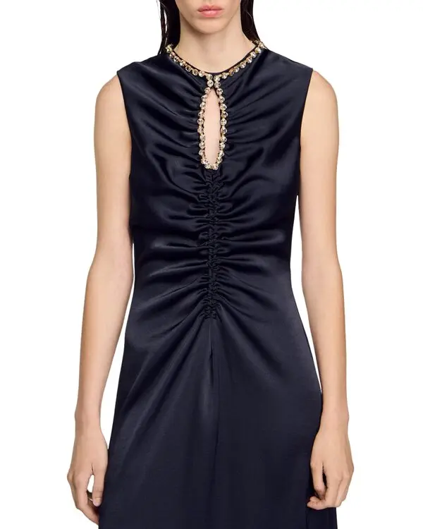 Sandro Iceberg Midi Dress