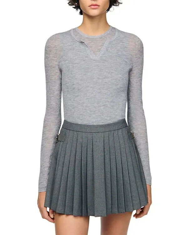 Sandro Yago Sweater - Grey