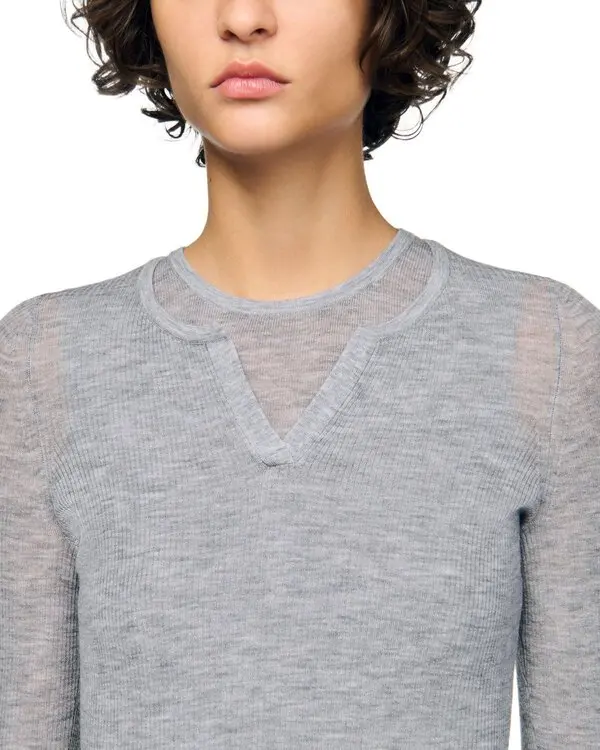 Sandro Yago Sweater - Grey