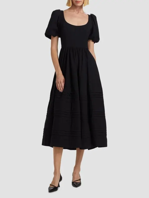 REFORMATION Everlyn Cotton Midi-dress