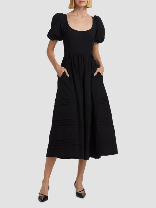 REFORMATION Everlyn Cotton Midi-dress