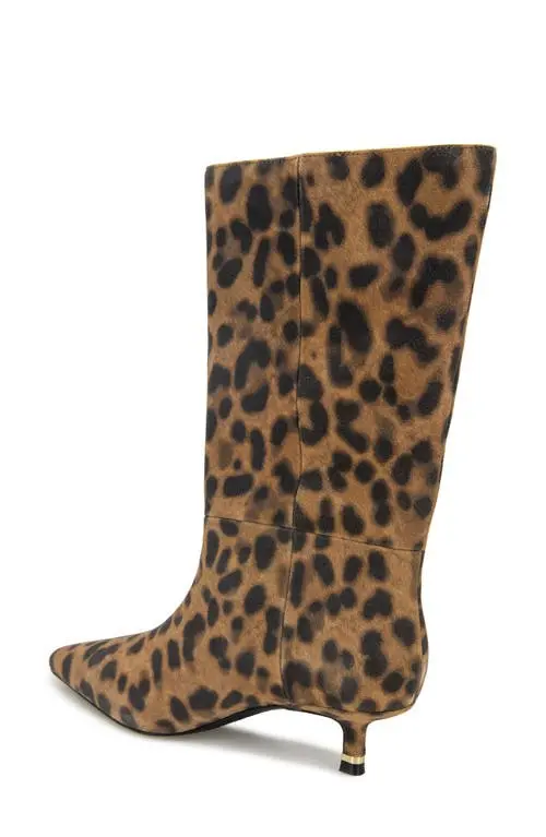 KENNETH COLE Meryl Leopard-print Boots - Leopard Suede