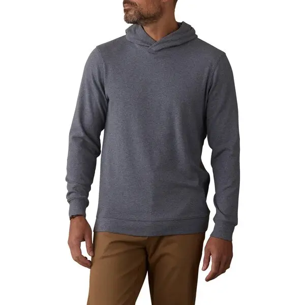 THE NORMAL BRAND Puremeso Essential Hoodie - Bluestone