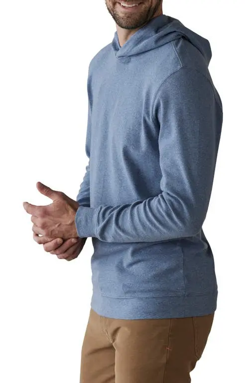 THE NORMAL BRAND Puremeso Essential Hoodie - Slate Blue